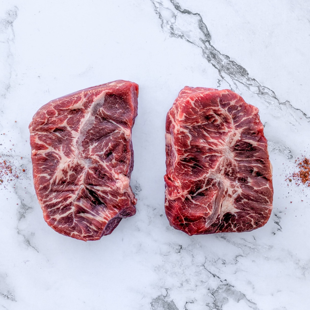 Grass-Fed Flat Iron Steak | Confluence Farms