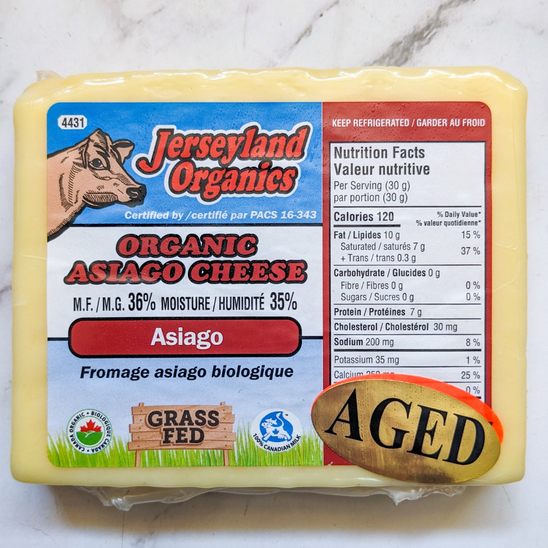 Grass-Fed Asiago Cheese | Confluence Farms